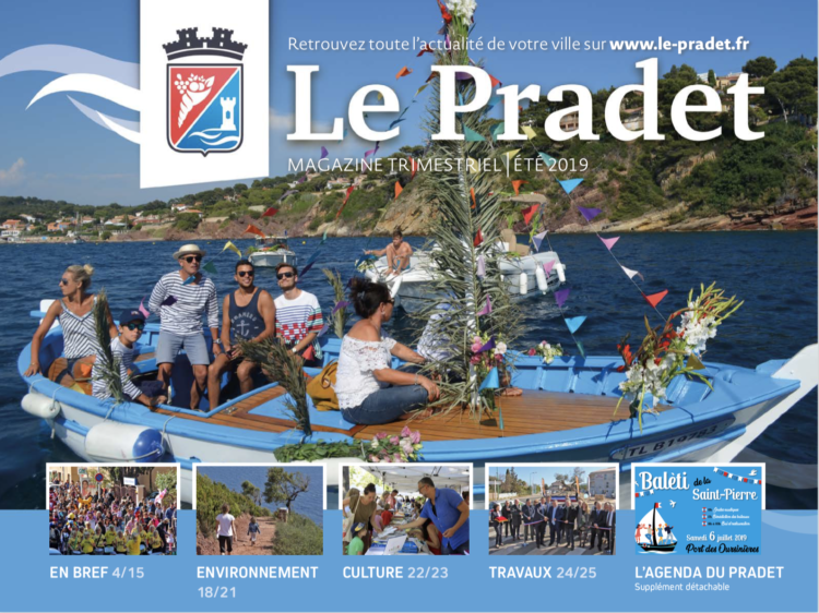 Le Pradet Mag – Eté 2019 – Ville du Pradet