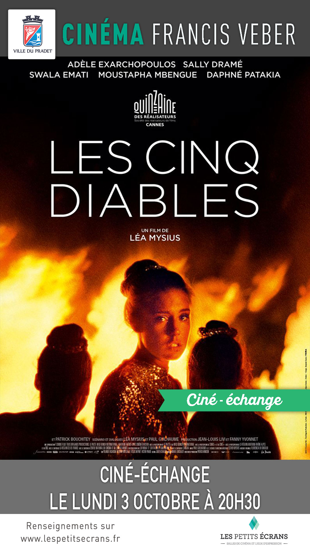« Les Cinq Diables » au Cinéma Francis Veber – Ville du Pradet