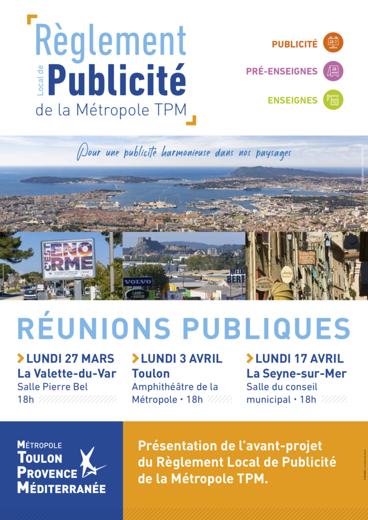 Présentation de l’avant-projet du Règlement Local de Publicité de la ...