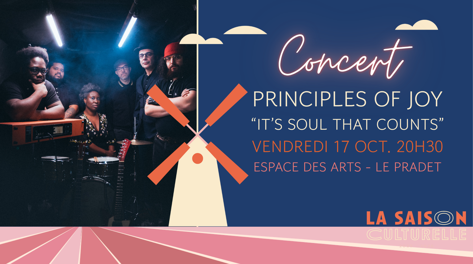 Musique : Principles of Joy « It’s soul that counts » – Ville du Pradet
