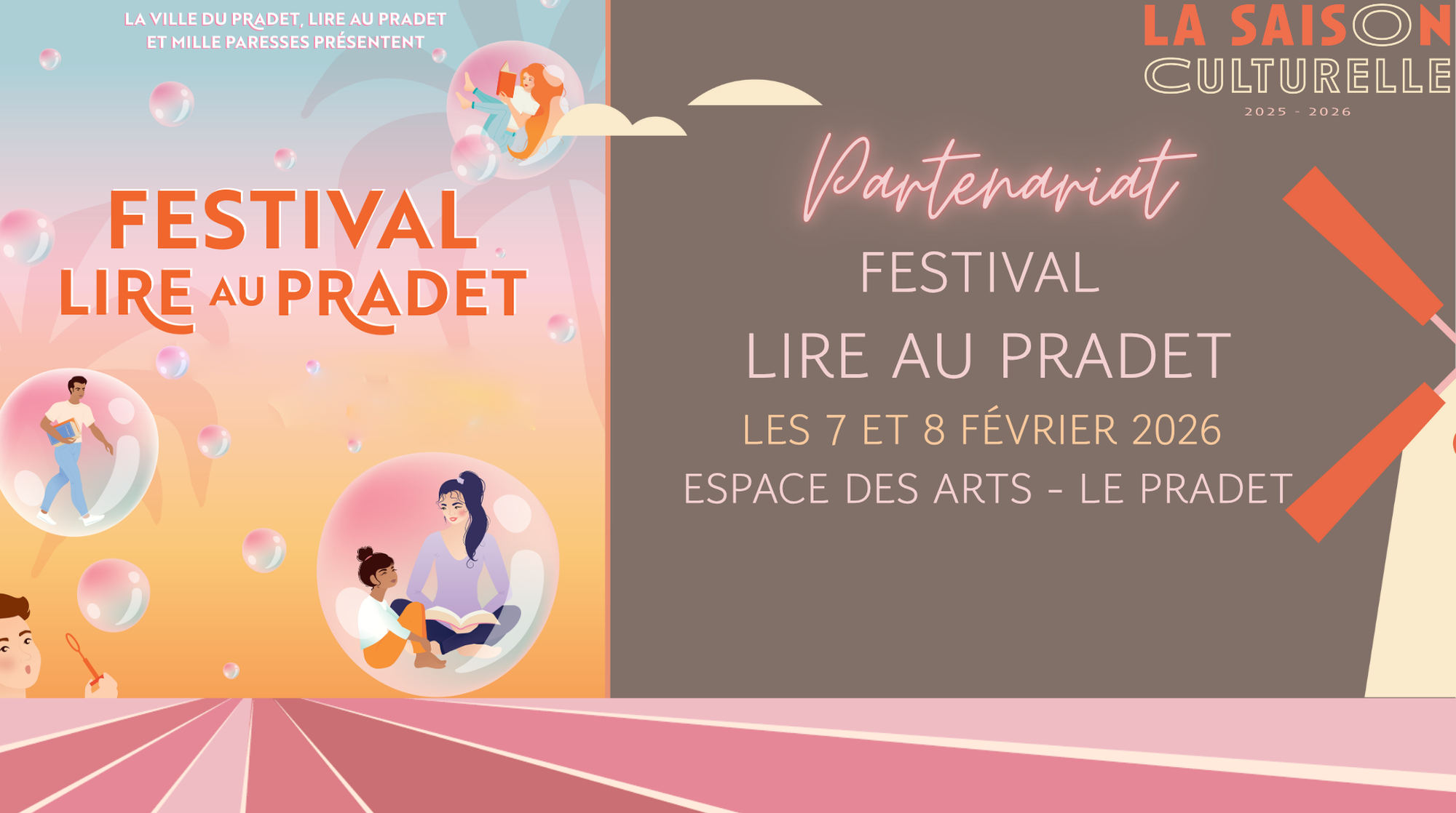 Festival « Lire au Pradet » – FLAP 2026 – Ville du Pradet